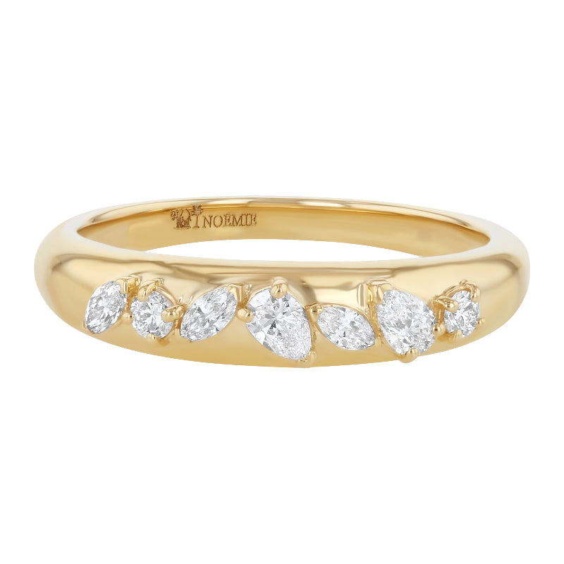 Confetti Diamond Multi Shape Ring - 18K Gold | Noémie