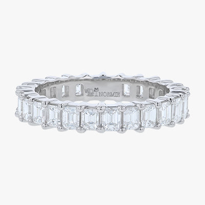 Emerald Cut Eternity Band | Noémie